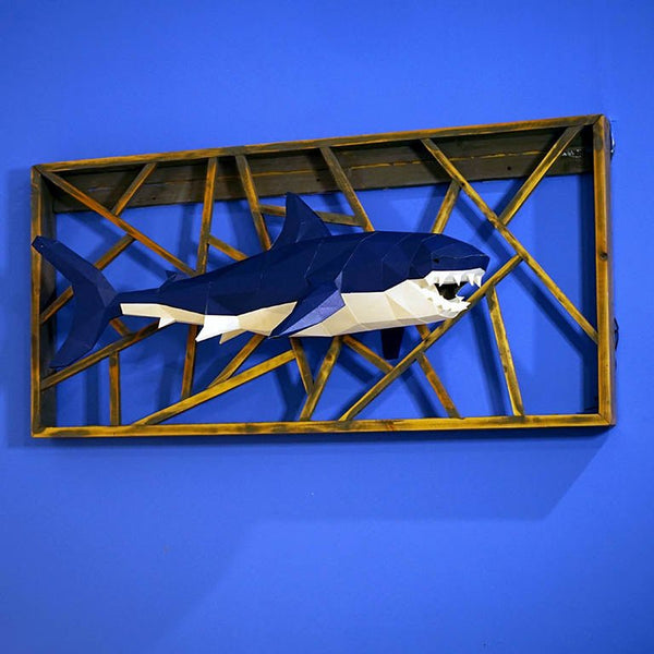 3D Shark Model - Papercraft Shark Art - PAPERCRAFT WORLD