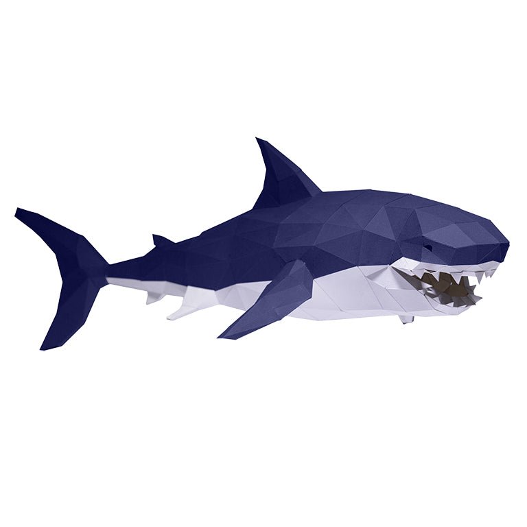 3D Shark Model - Papercraft Shark Art - PAPERCRAFT WORLD