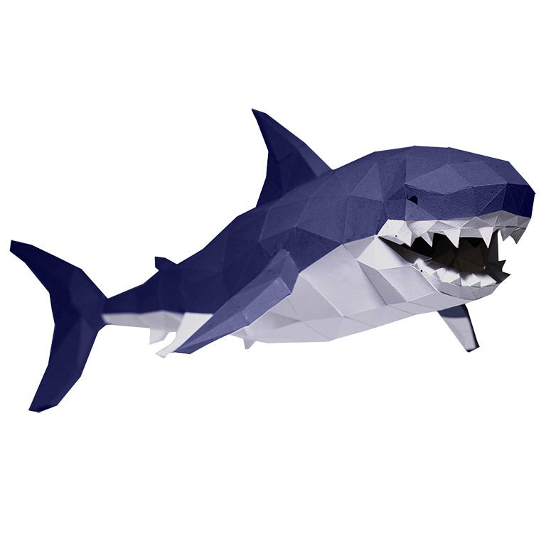 3D Shark Model - Papercraft Shark Art - PAPERCRAFT WORLD