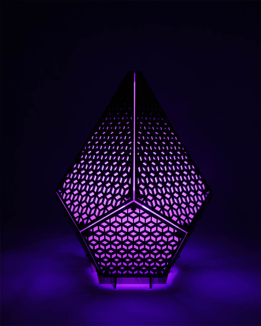 Papercraft World SINAR Tessellate Table Lamp - PAPERCRAFT WORLD