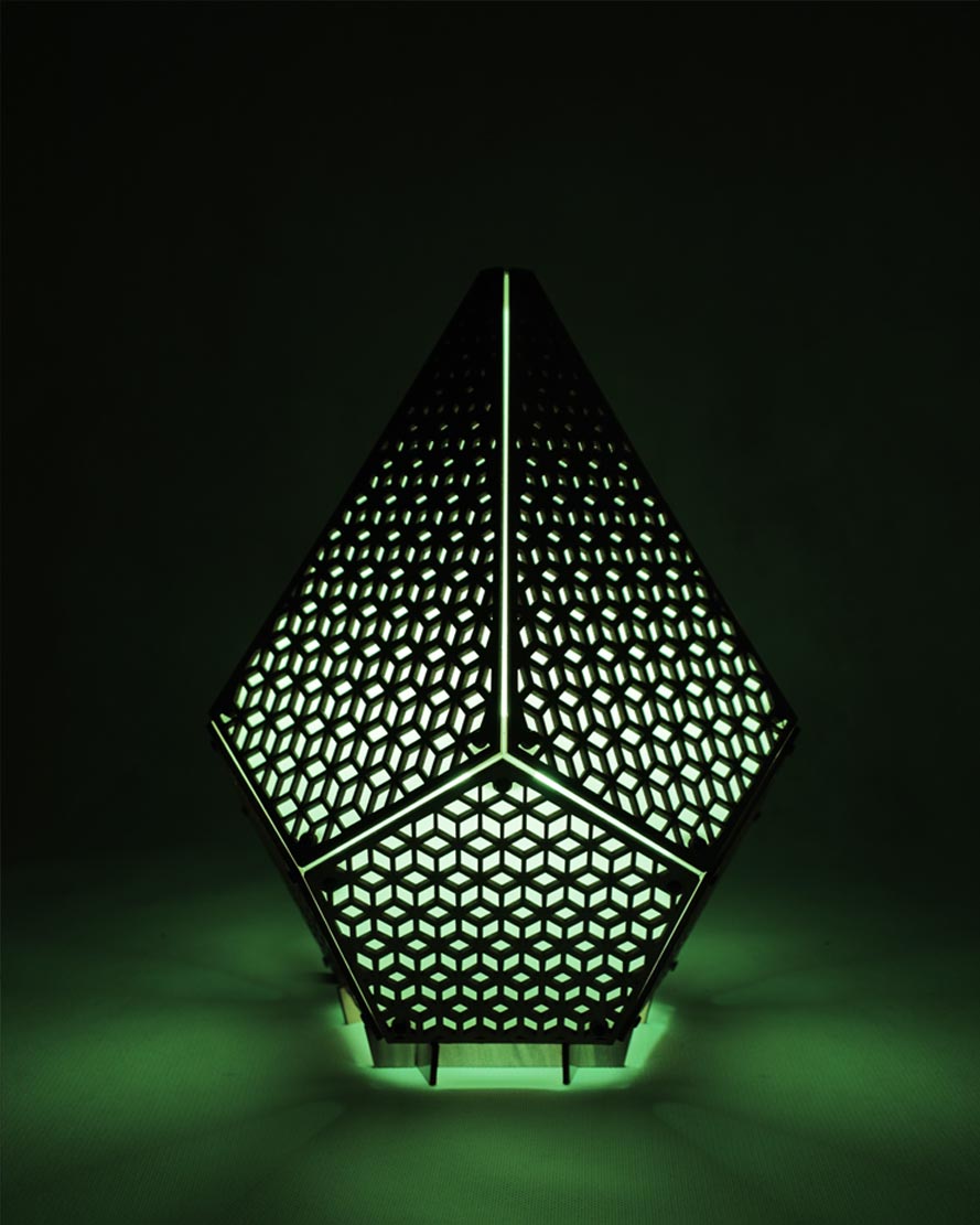 Papercraft World SINAR Tessellate Table Lamp - PAPERCRAFT WORLD