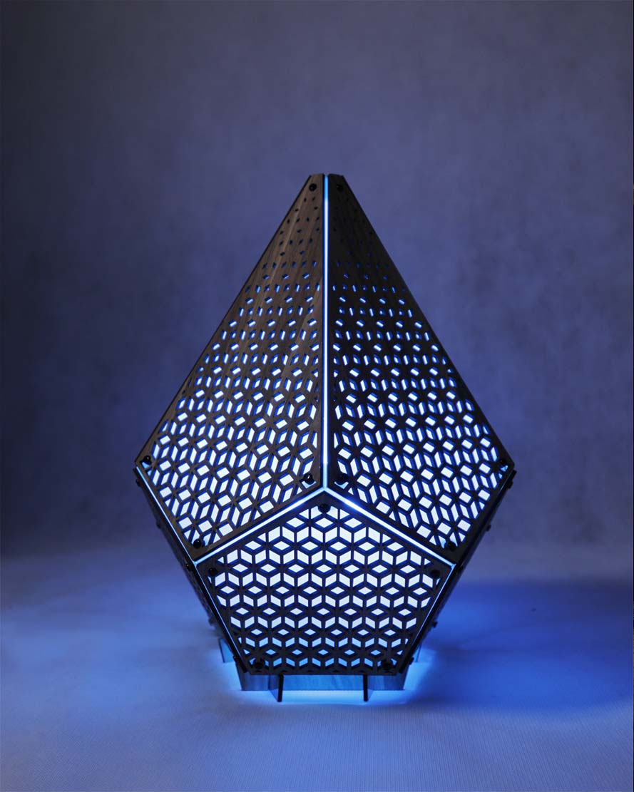 Papercraft World SINAR Tessellate Table Lamp - PAPERCRAFT WORLD