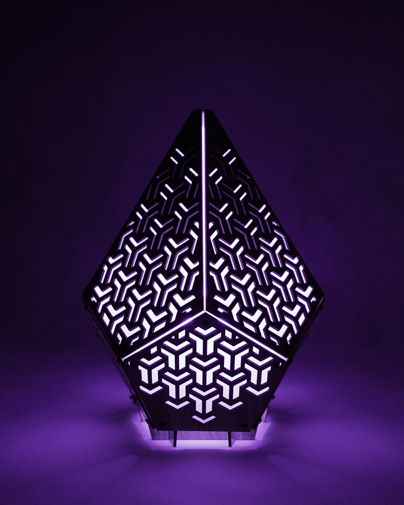 Papercraft SINAR Arrow Table Lamp - Transformable Lighting - PAPERCRAFT ...
