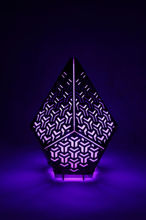 Papercraft SINAR Arrow Table Lamp - Transformable Lighting - PAPERCRAFT ...