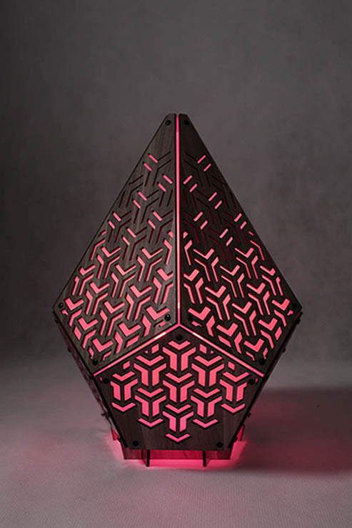 Papercraft SINAR Arrow Table Lamp - Transformable Lighting - PAPERCRAFT ...