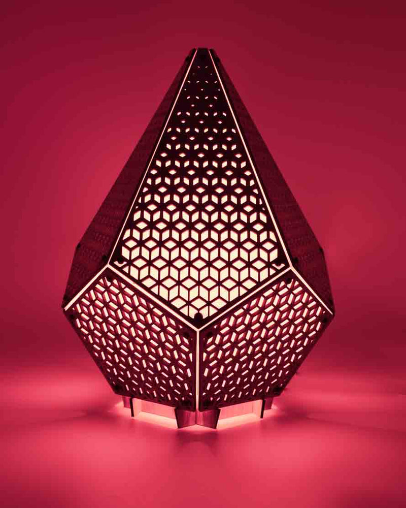 Papercraft World SINAR Tessellate Table Lamp - PAPERCRAFT WORLD