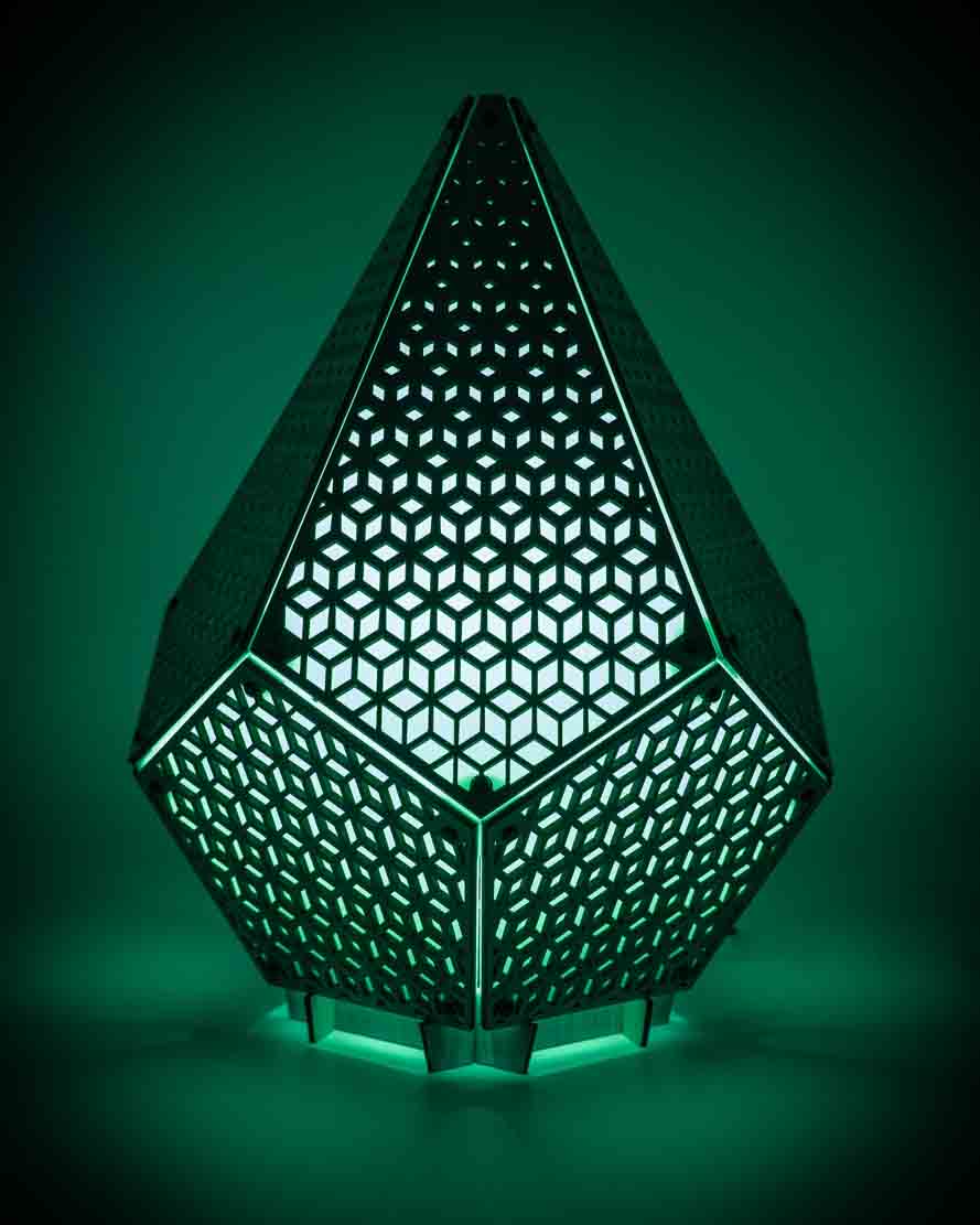 Papercraft World SINAR Tessellate Table Lamp - PAPERCRAFT WORLD