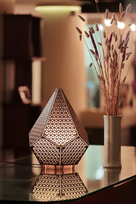 Papercraft World SINAR Tessellate Table Lamp - PAPERCRAFT WORLD