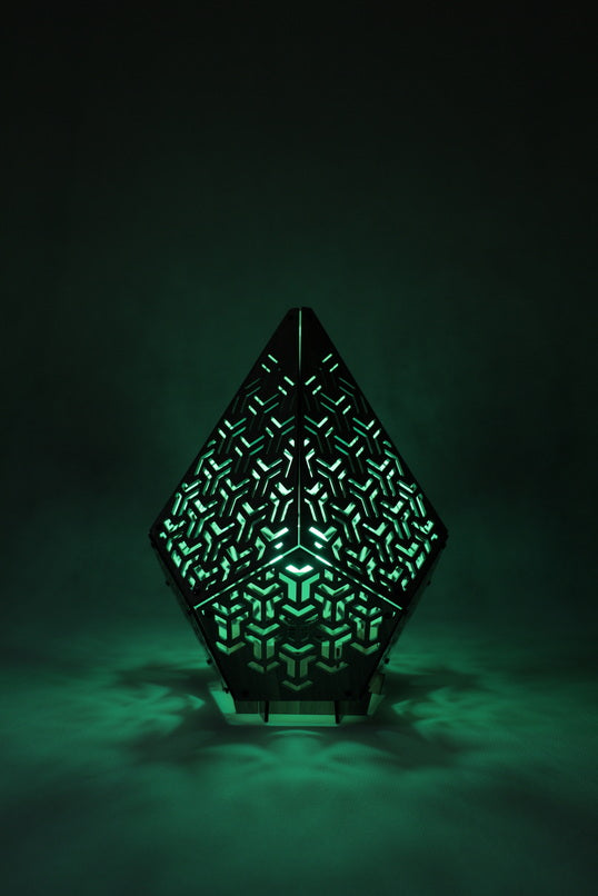 Papercraft SINAR Arrow Table Lamp - Transformable Lighting - PAPERCRAFT ...