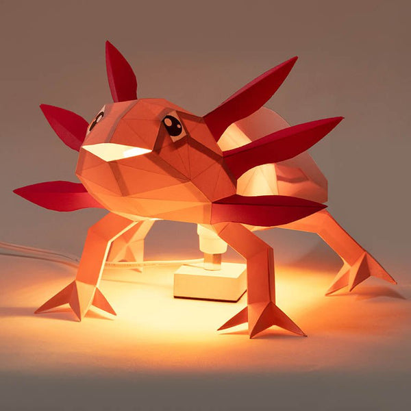 Axolotl Papercraft - 3D Paper Model That Anyone Can Build! Shop Now ...