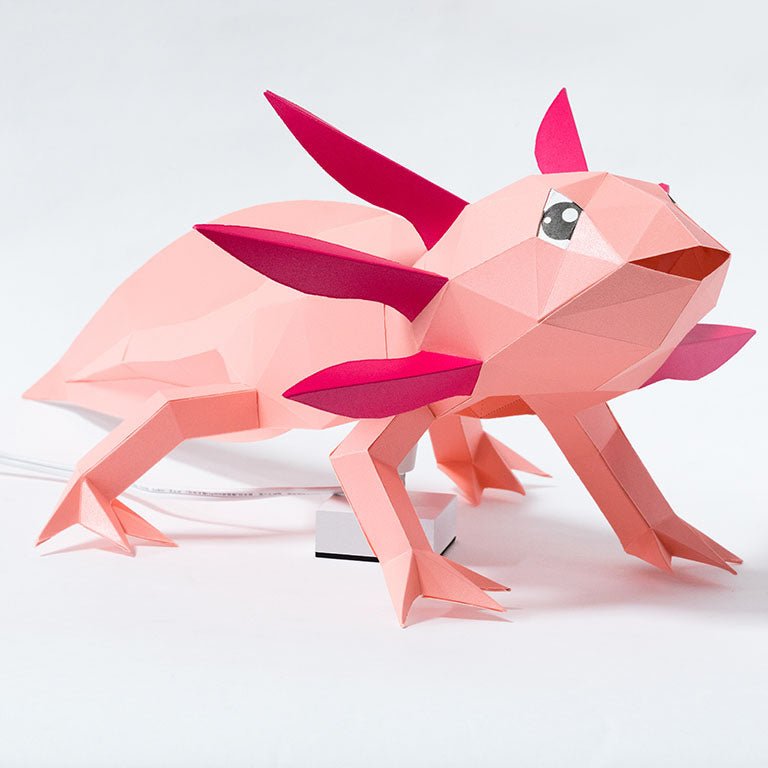Axolotl Papercraft - 3D Paper Model That Anyone Can Build! Shop Now ...
