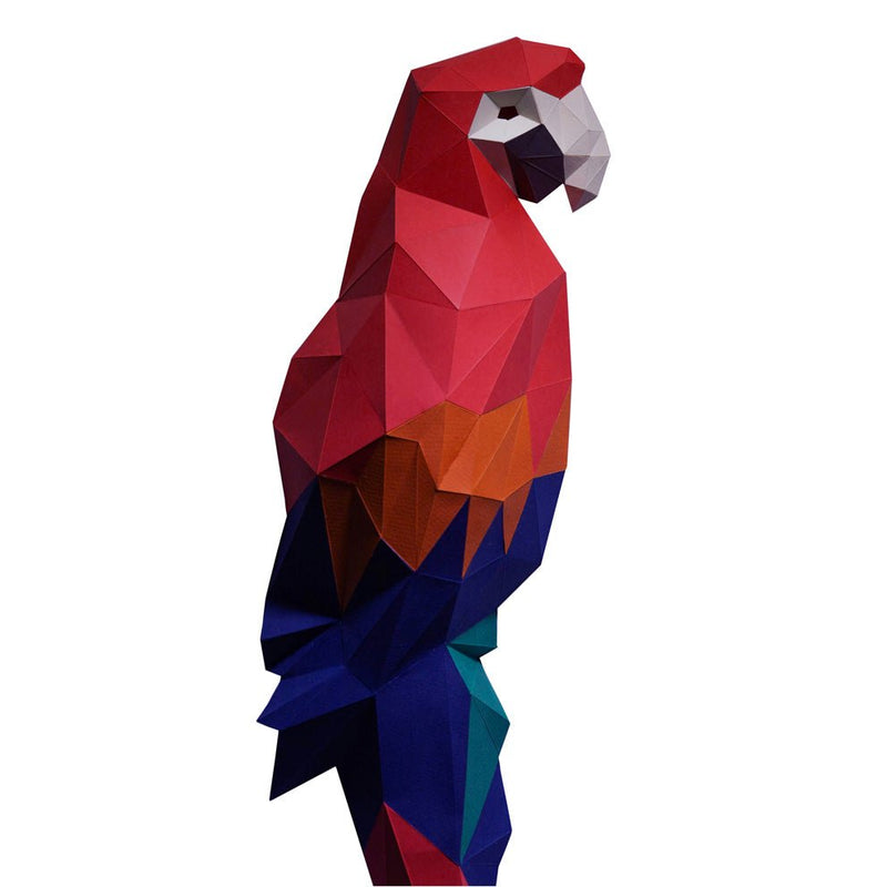 Macaw Wall Art & Decor | Papercraft Macaw - PAPERCRAFT WORLD