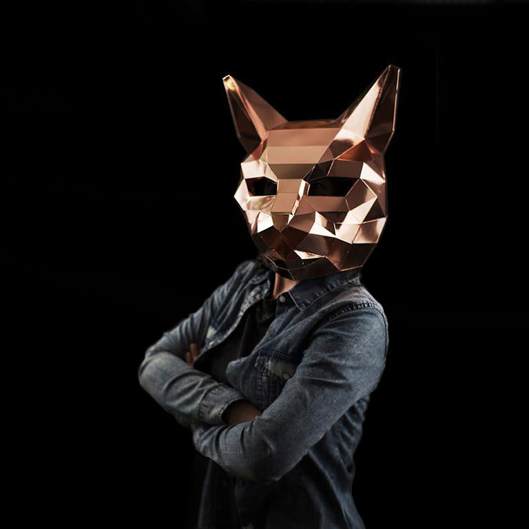 Cat Mask | Papercraft Cat Art - PAPERCRAFT WORLD