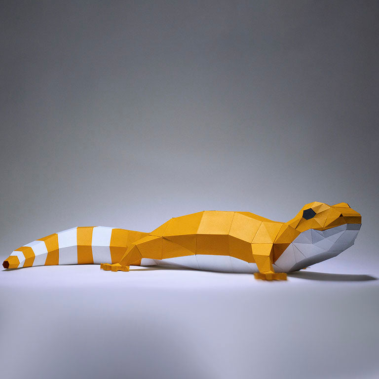 Home / All Papercraft Products / Leopard Gecko Model