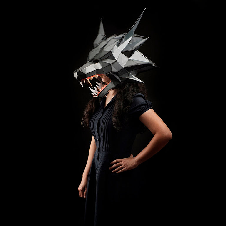 Werewolf Mask | Papercraft Masks - PAPERCRAFT WORLD