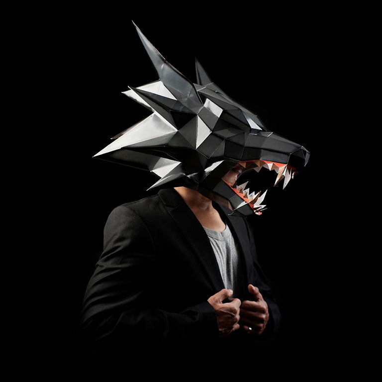 Werewolf Mask | Papercraft Masks - PAPERCRAFT WORLD