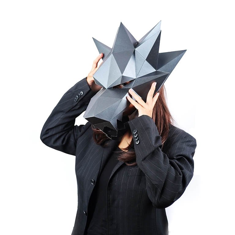 Werewolf Party Mask - PAPERCRAFT WORLD