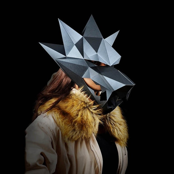 Werewolf Party Mask - PAPERCRAFT WORLD