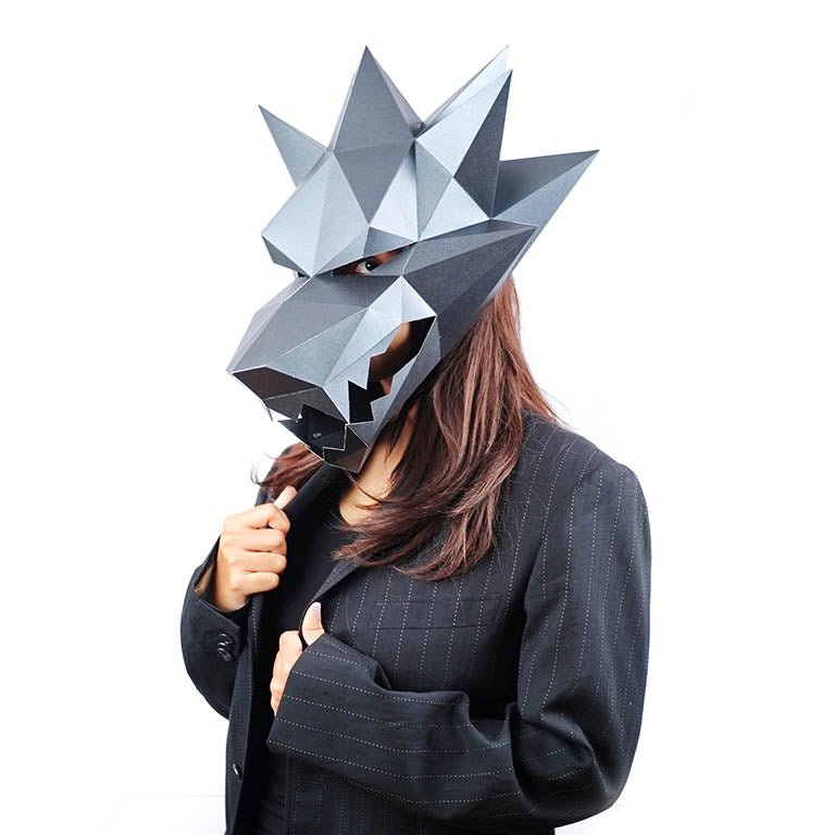 Werewolf Party Mask - PAPERCRAFT WORLD