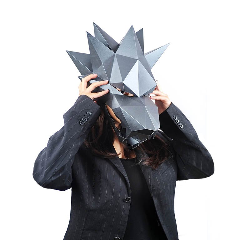 Werewolf Party Mask - PAPERCRAFT WORLD